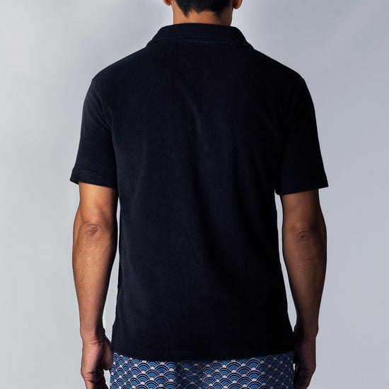 Men’s Terry Cloth Polo Shirt by LAIRD